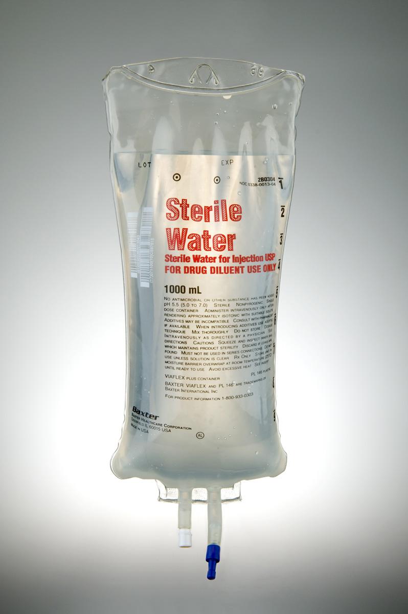 Baxter 1000ml Sterile Irrigation Water – Nebulisers Direct
